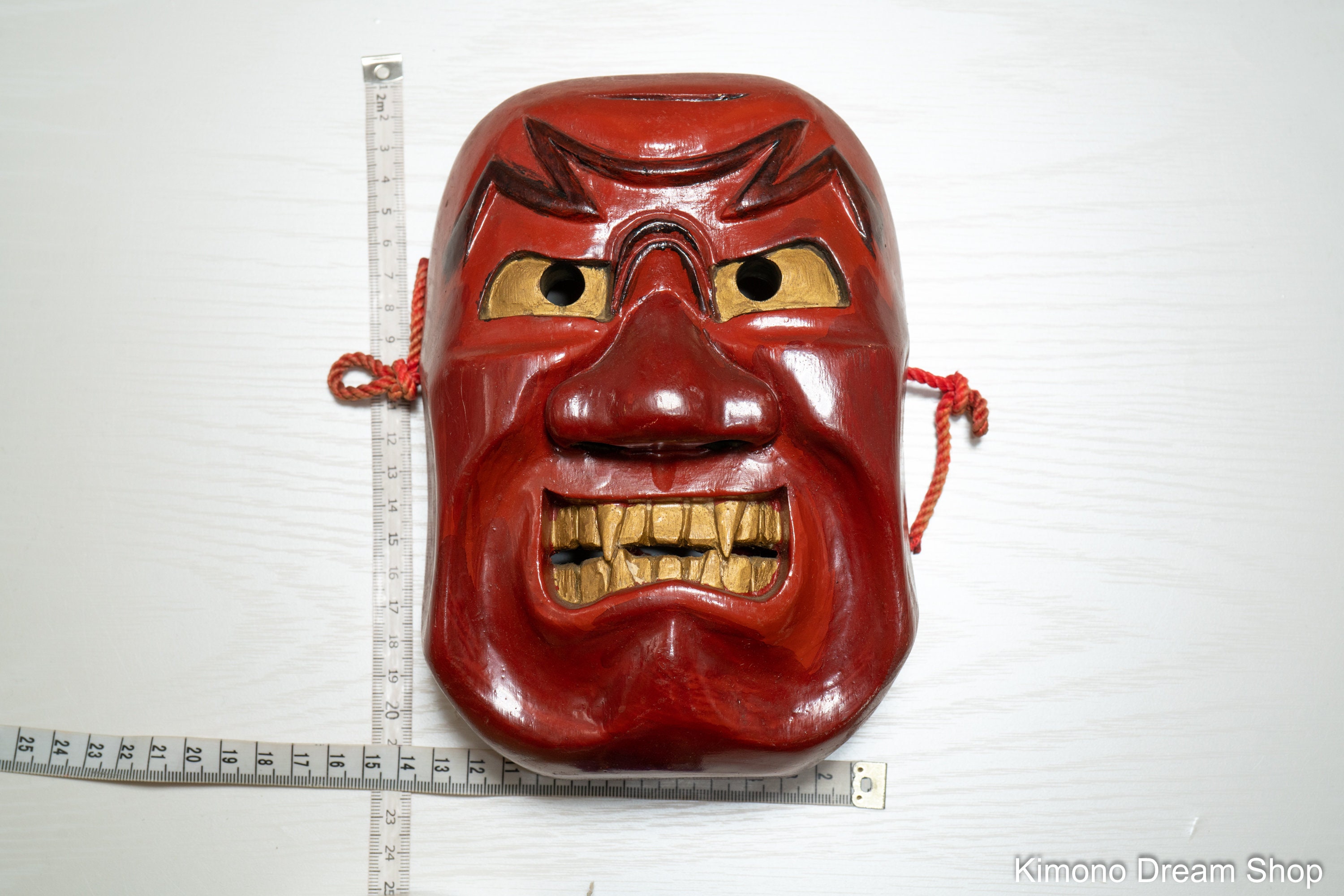 Ancient Japanese Shikami Masks