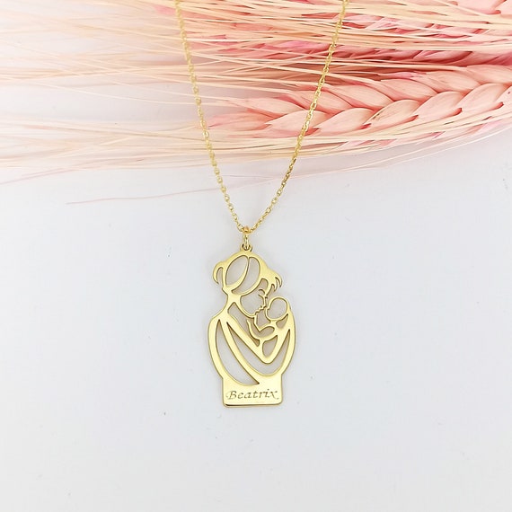 Mother and infant necklace store