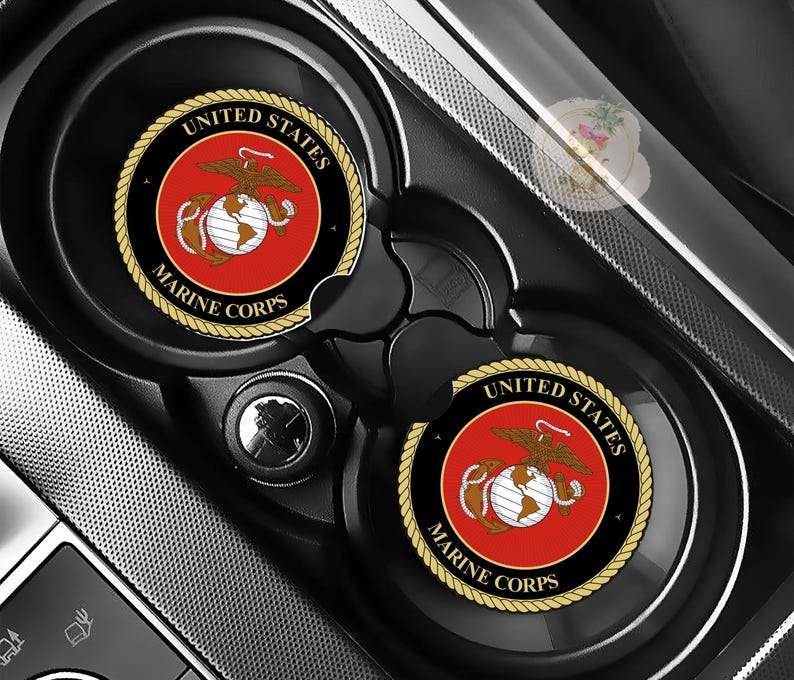 United States Military Car Coasters Navy Marines Army Air Force Space ...