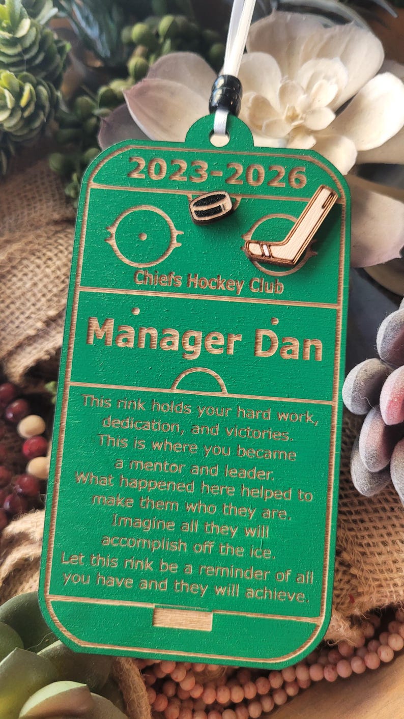 HOCKEY Senior Night Gift + Banquet Bouquet Tag + Homecoming Event ...