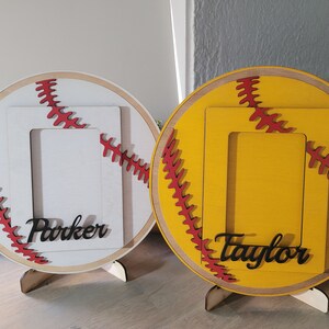 BASEBALL or SOFTBALL FRAME and Plaque- End of the Season Gift- Baseball ...