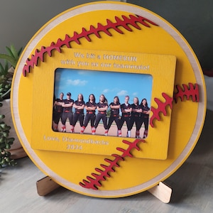 BASEBALL or SOFTBALL FRAME and Plaque- End of the Season Gift- Baseball ...