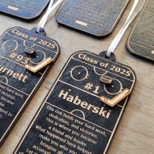 HOCKEY Senior Night Gift + Banquet Bouquet Tag + Homecoming Event ...