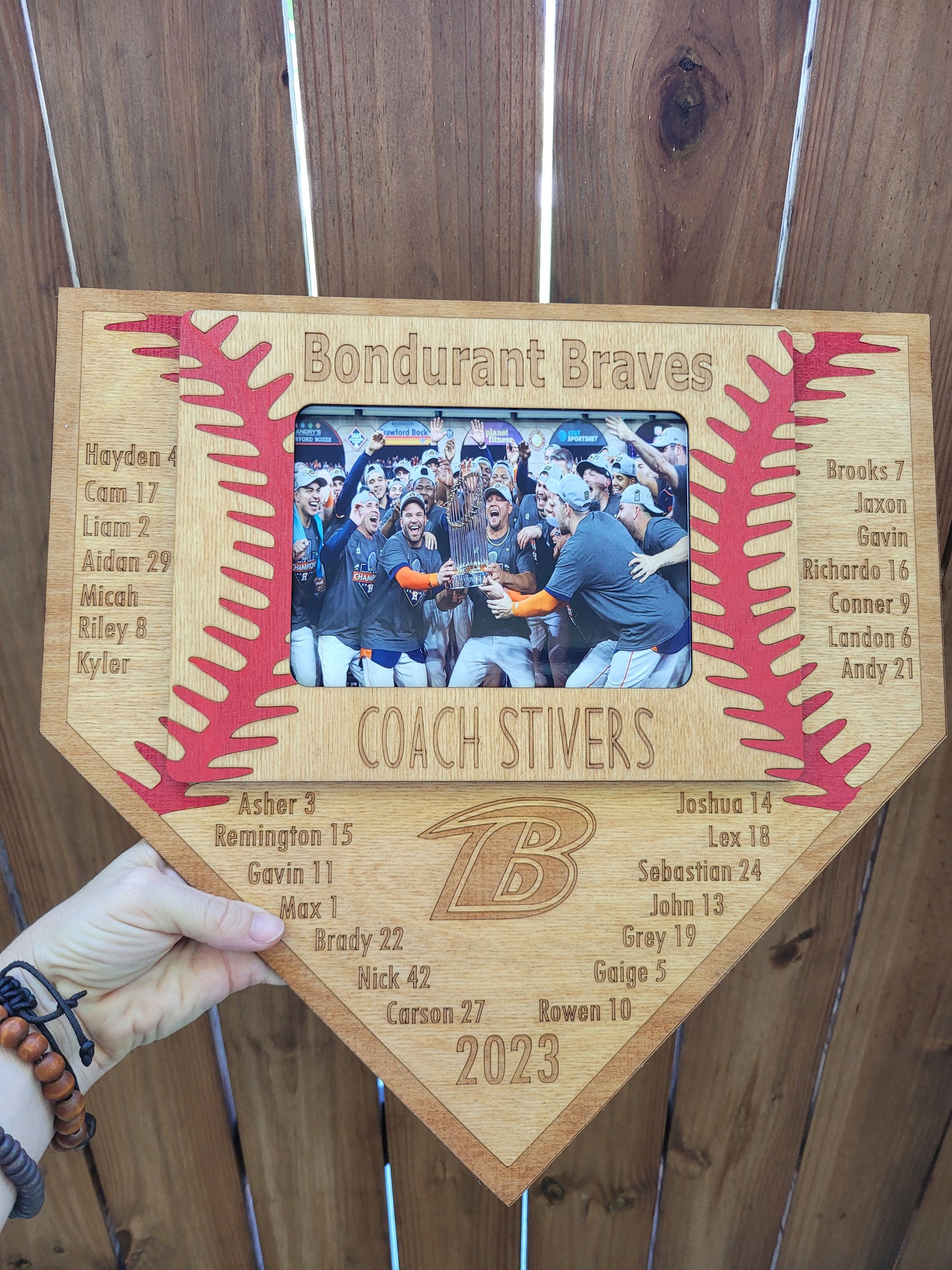 BASEBALL or SOFTBALL FRAME and Plaque End of the Season Gift Baseball ...