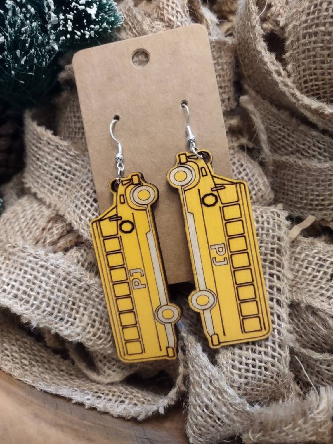 PERSONALIZED SCHOOL BUS Earrings Teacher Earrings Teacher - Etsy