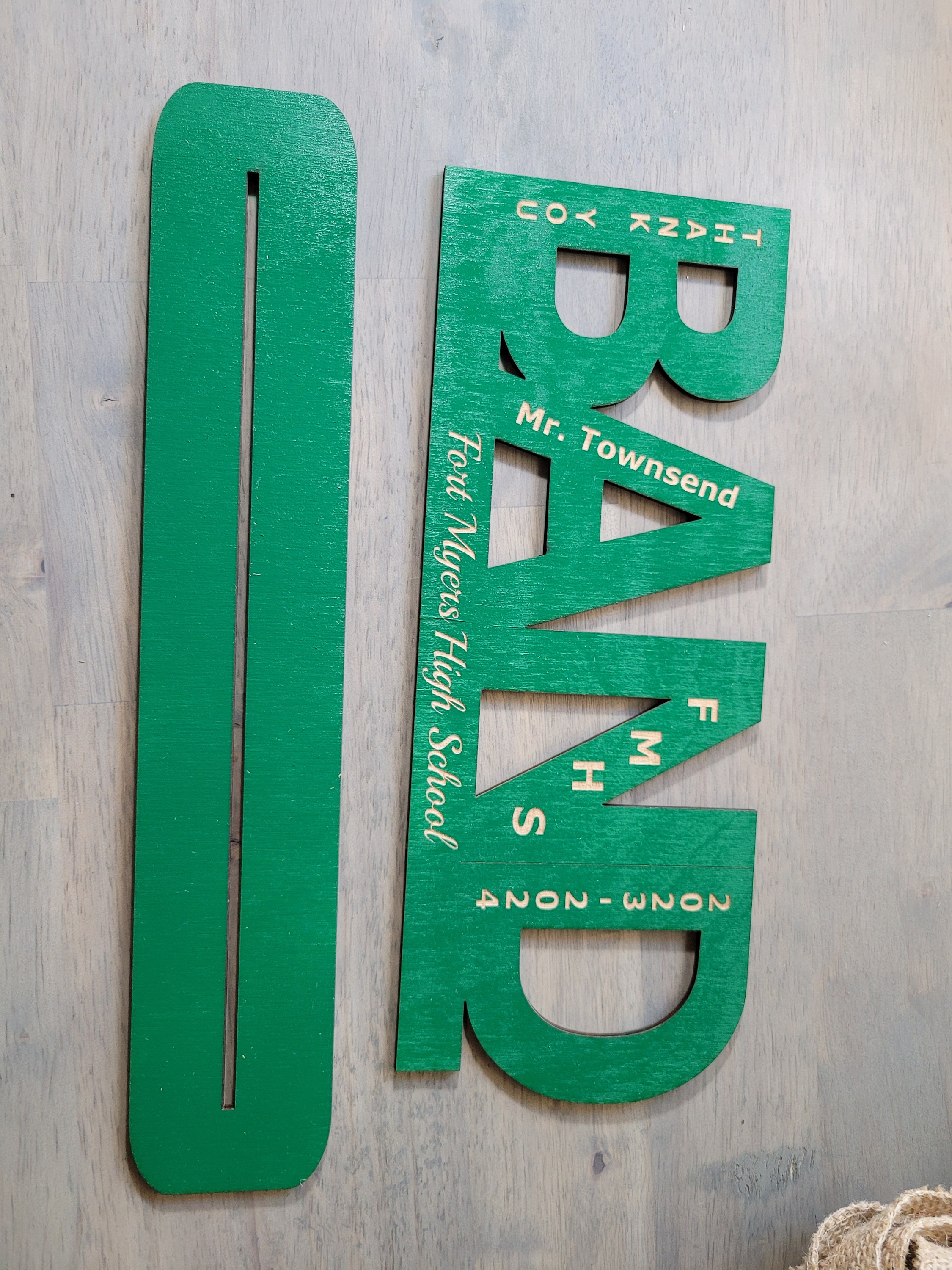 Personalized Band Director Wood Plaque, End of Year Gift - Etsy