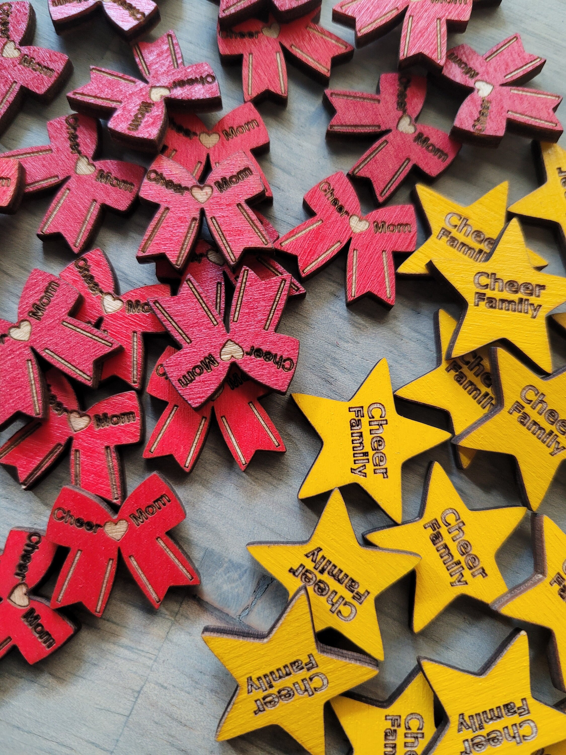 Cheerleading Competition Pin Decorations: Good Luck Charms Nationals - Etsy