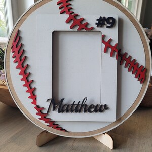 BASEBALL or SOFTBALL FRAME and Plaque- End of the Season Gift- Baseball ...