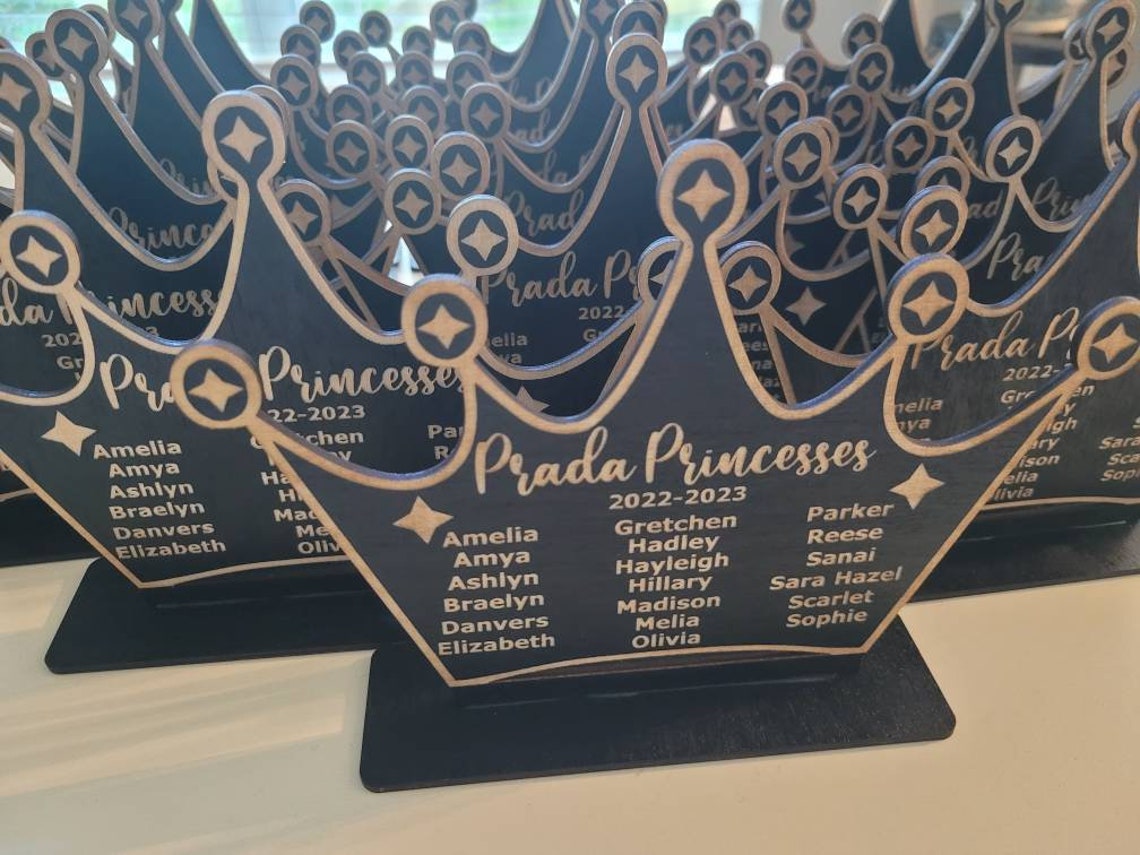 Cheer Crown Plaque: Personalized Team Gift, Coach Recognition ...