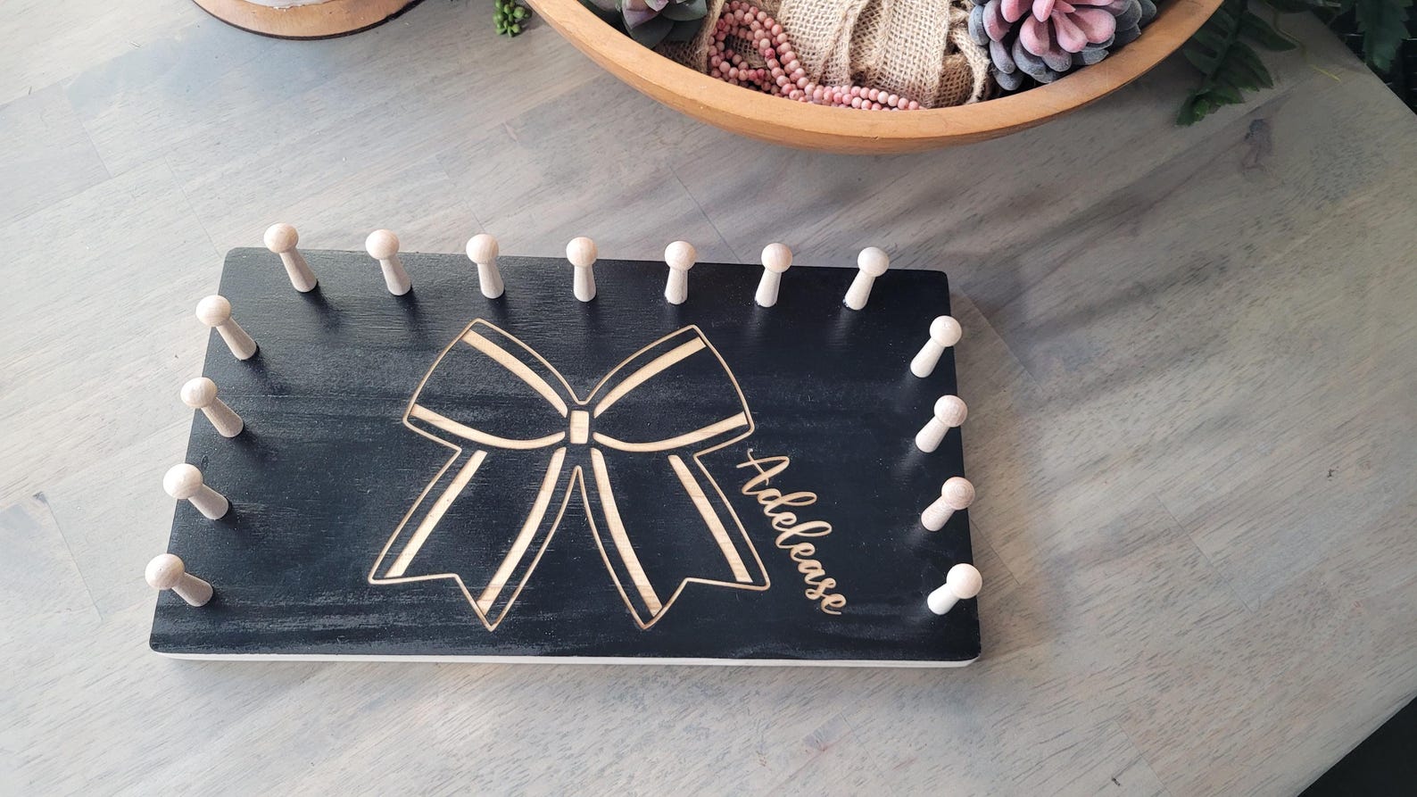 Cheerleading Ring Holder Display, Personalized Competition Ring Rack ...