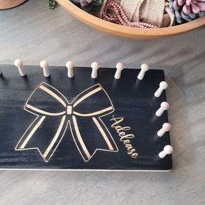 CHEERLEADER COMPETITION RING Holder + Cheer Ring Display + Champion ...