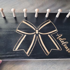 CHEERLEADER COMPETITION RING Holder + Cheer Ring Display + Champion ...