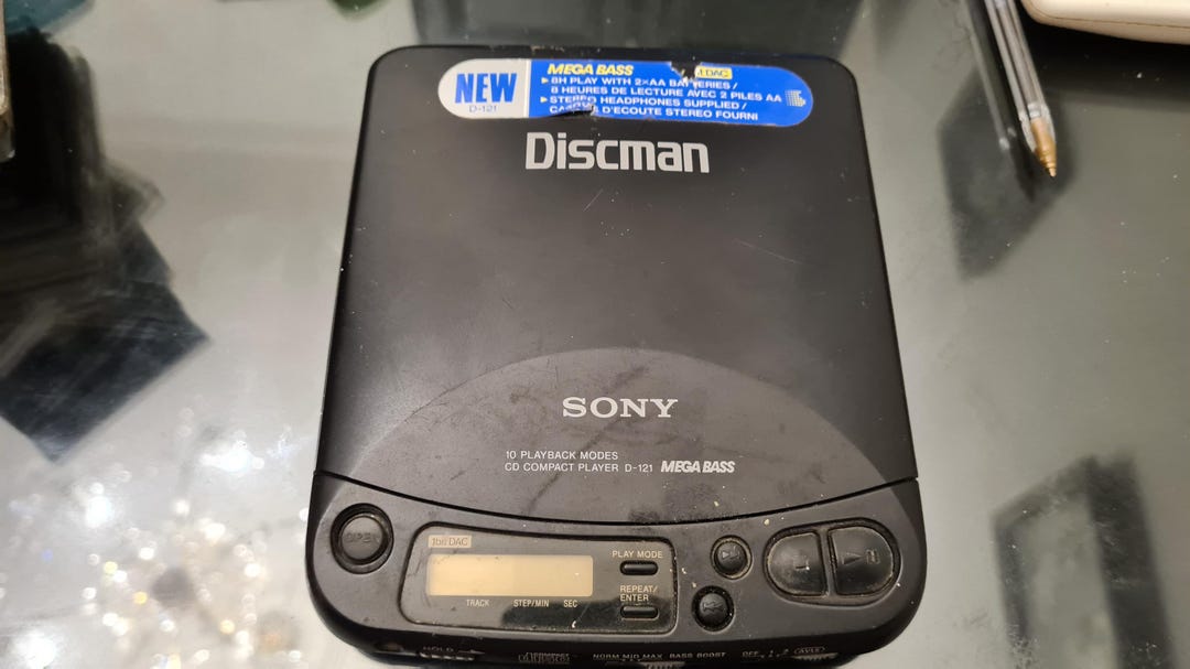 Sony D-121 Discman Portable CD Player Walkman for Parts - Etsy