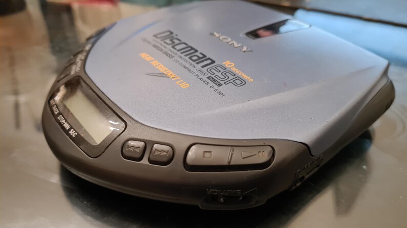 Sony Discman Portable CD Player D-E301 Walkman for Parts - Etsy