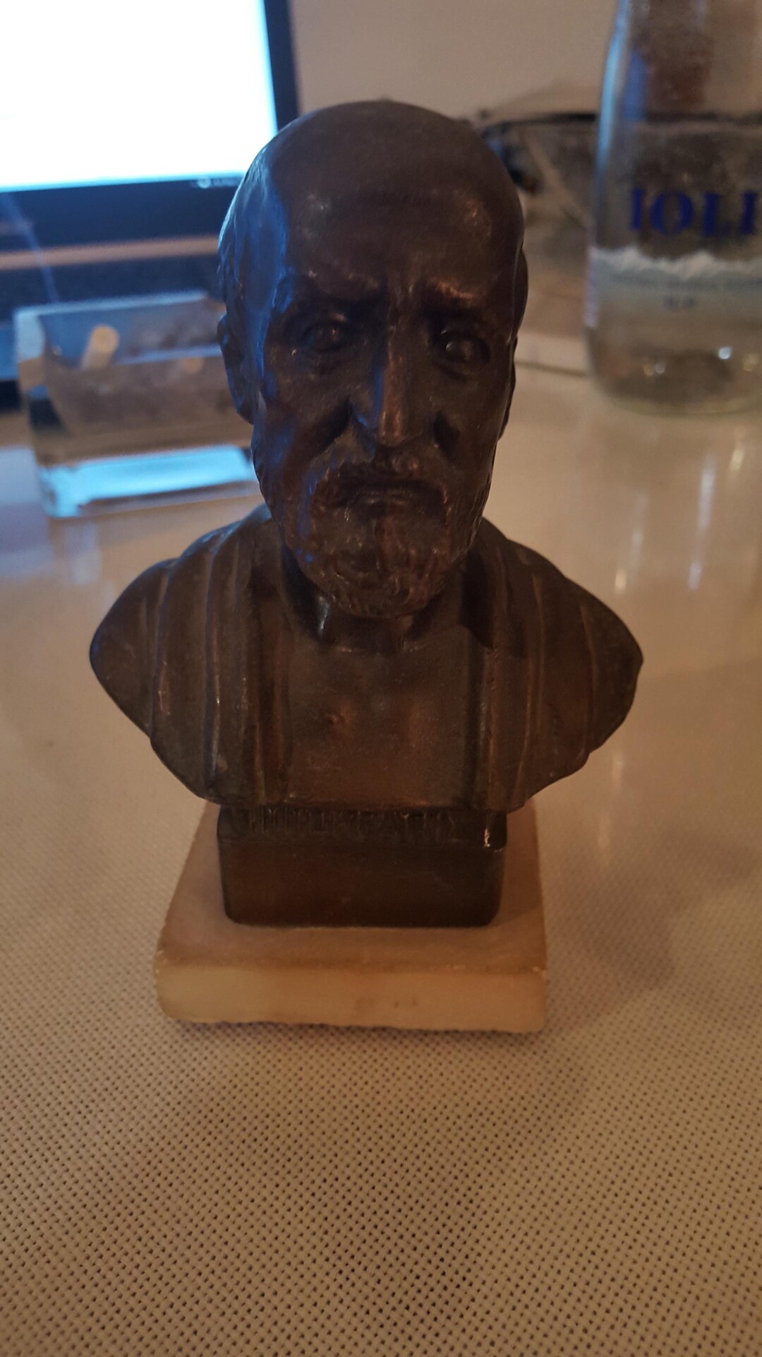 Bronze Bust of Hippocrates the Father of Medicine - Etsy