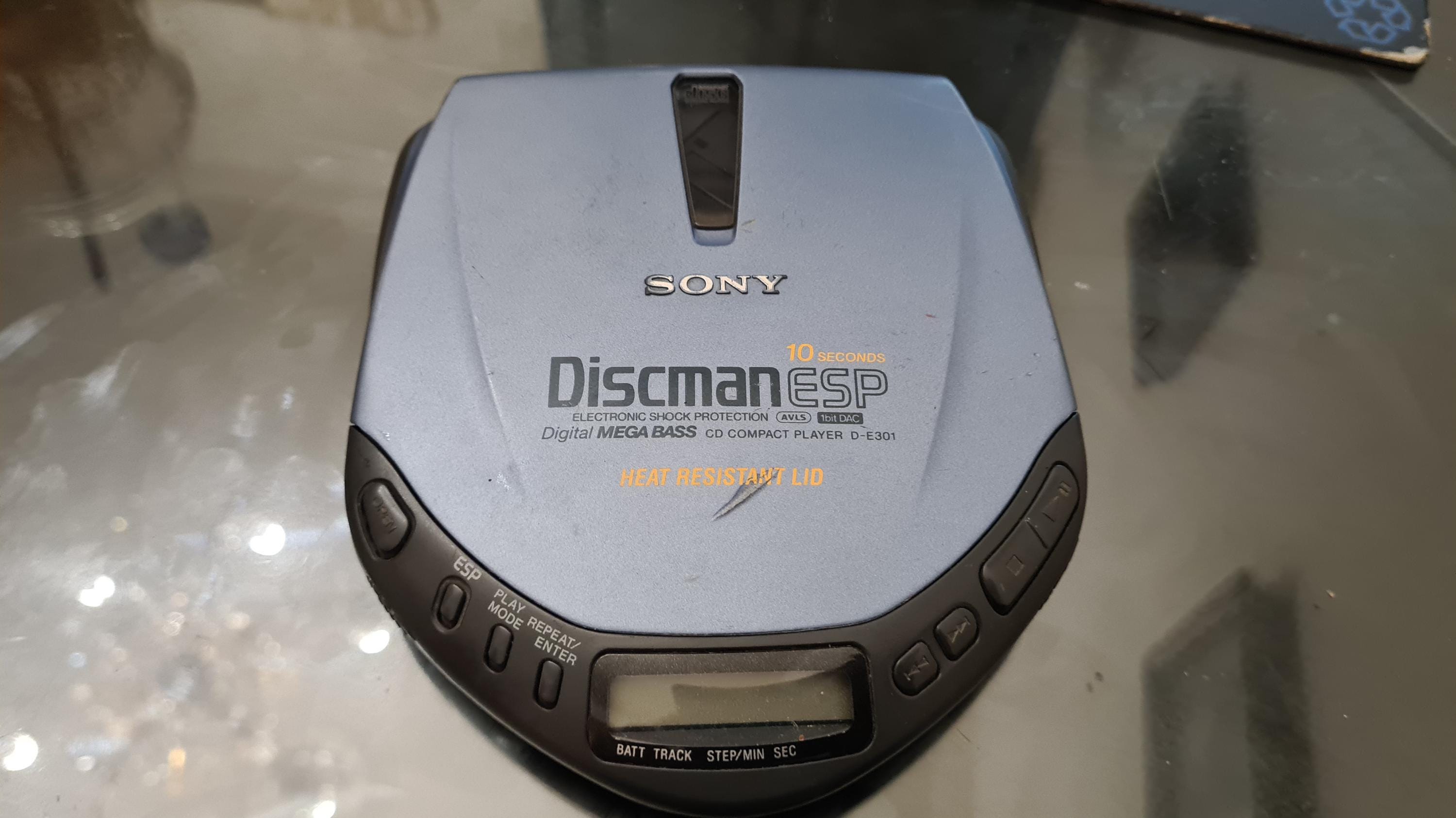 Sony Discman Portable CD Player D-E301 Walkman for Parts - Etsy
