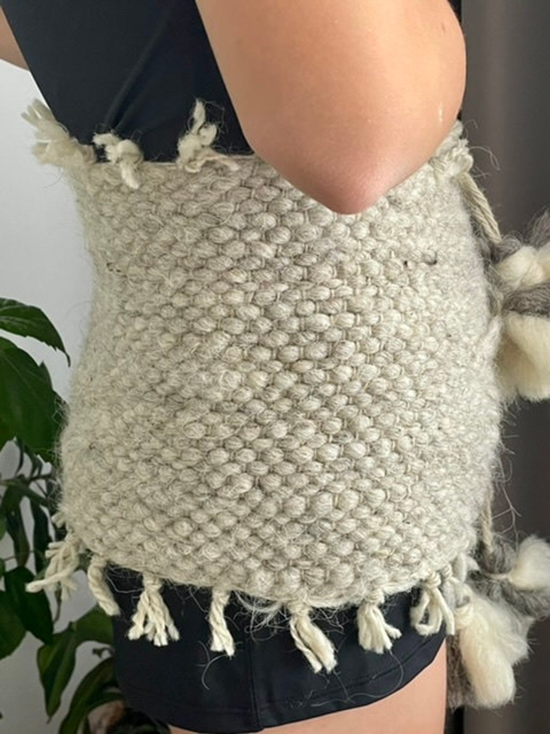 100% Sheep Wool Insulating Winter Belt, Heating Waist Wrap, Organic ...