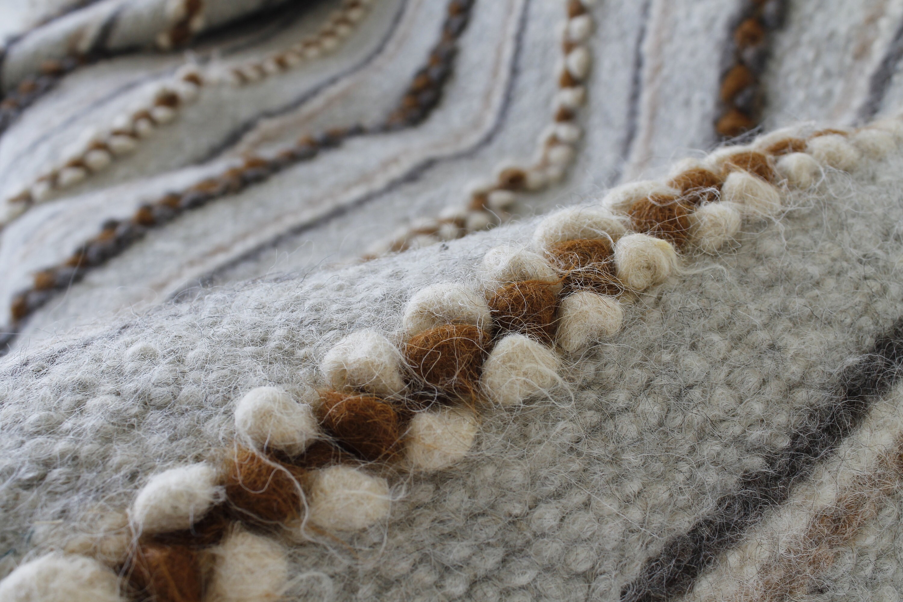 Grey Wool Throw Blanket Queen Size Warm Bed Sofa Coverlet - Etsy