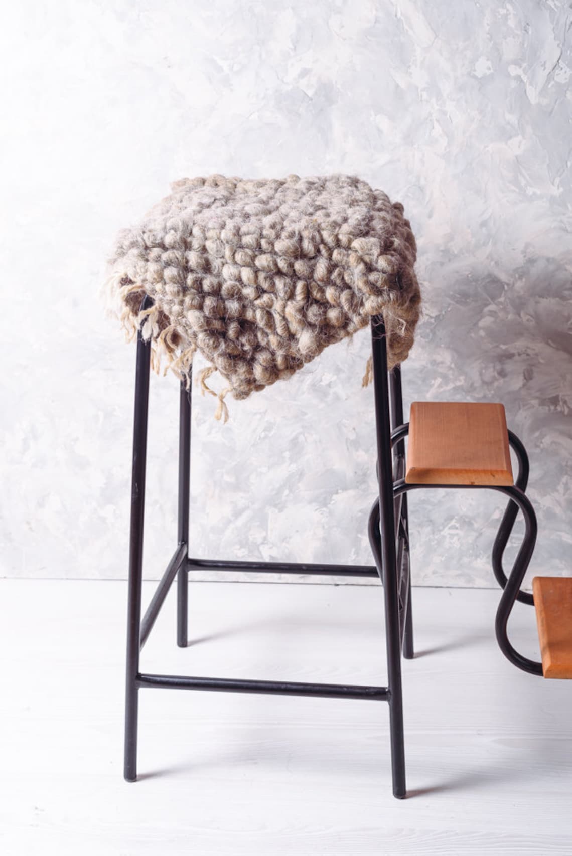 Round Seat Cushion Floor Seating Saddle Scandinavian Seat - Etsy