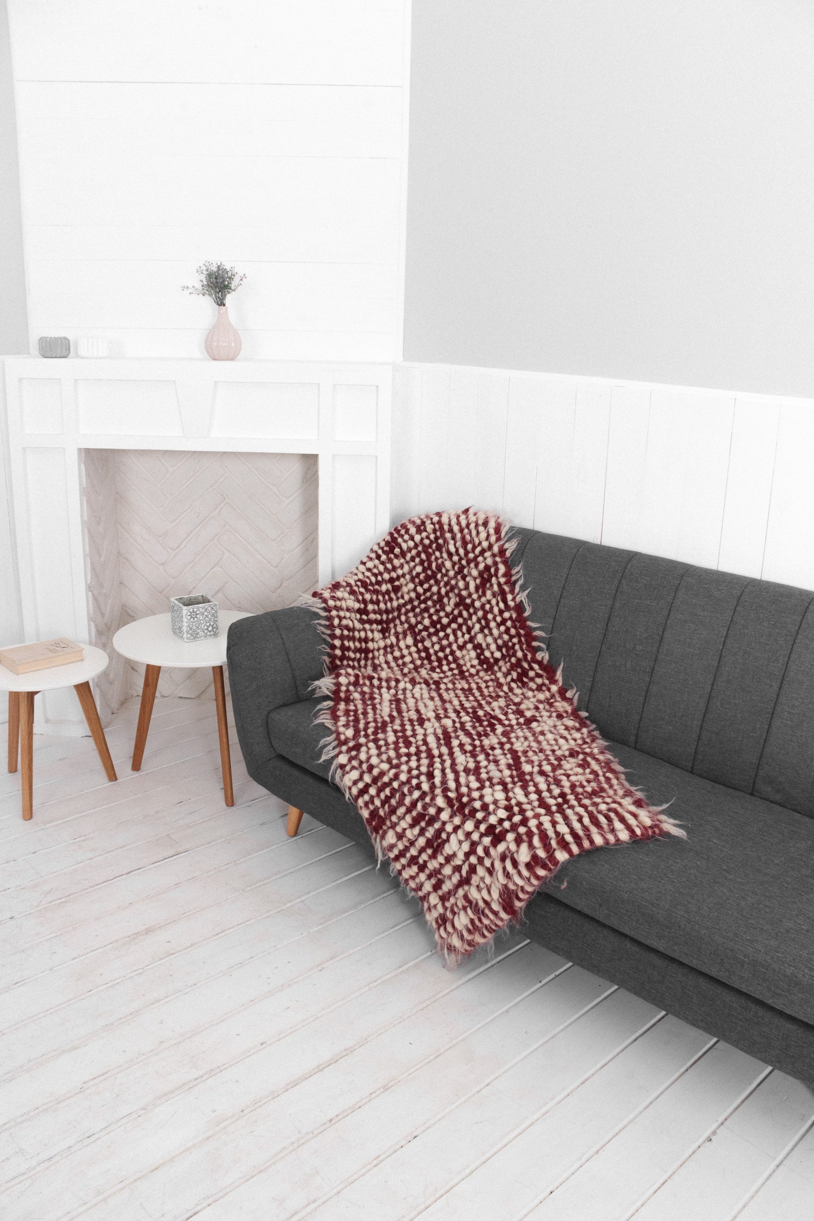 Scandinavian Wool Rug Kitchen Rugs and Runners Handwoven Large - Etsy