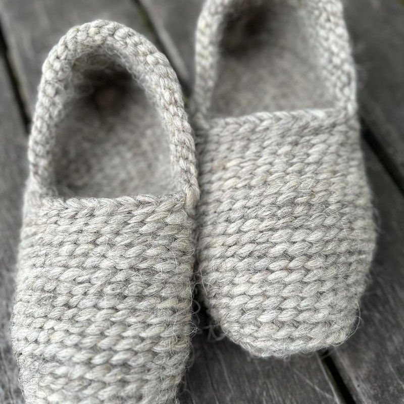 Mens Knit Slippers - Etsy