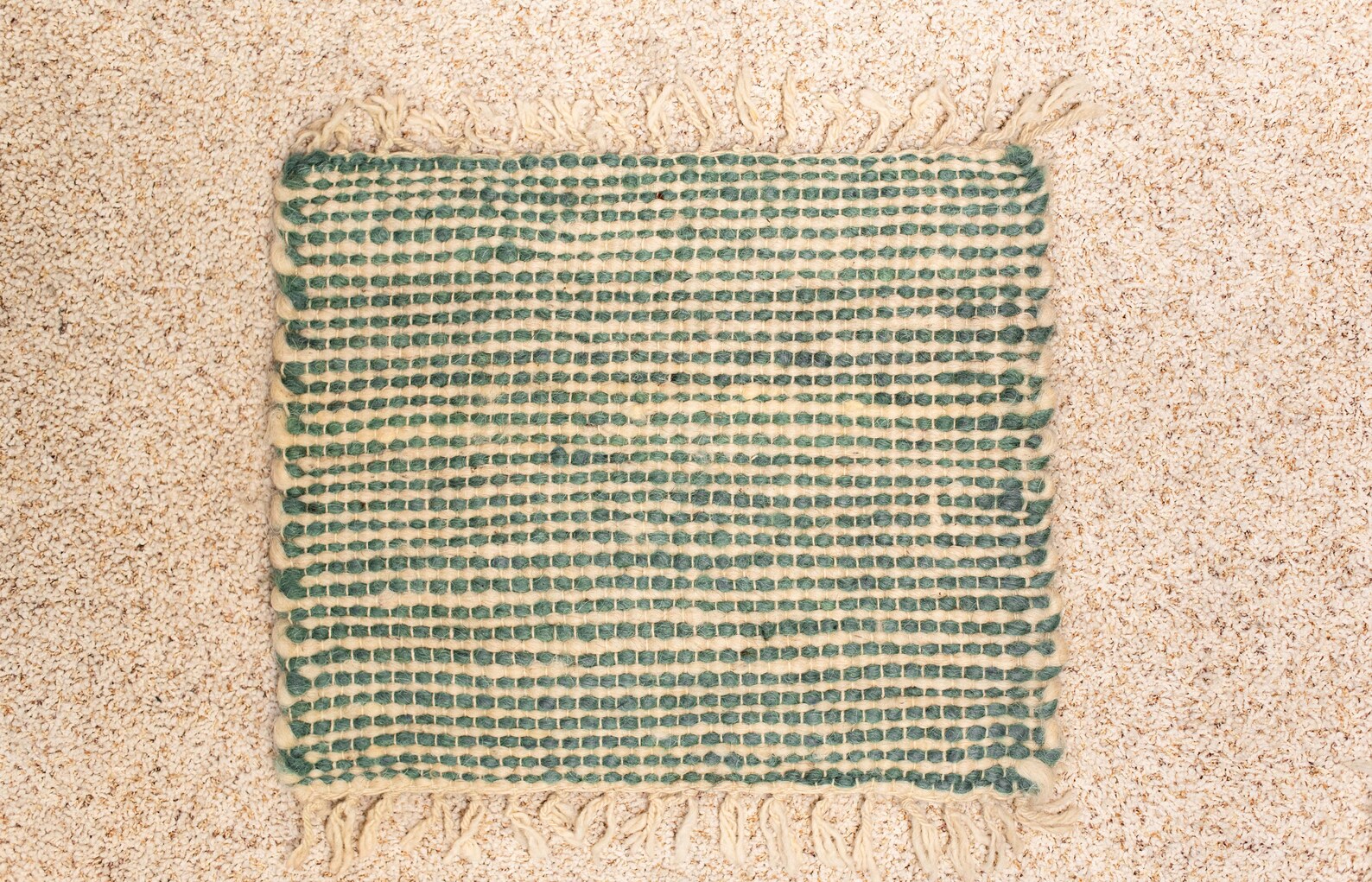 Wool Chair Pad Seat Cover Woven Chair Throw Saddle Seat Stool - Etsy