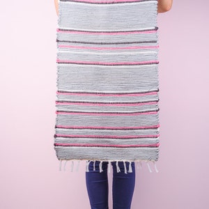 Soft Carpet Rug With Tassels and Knots, Handwoven Floor Rag, Woven ...