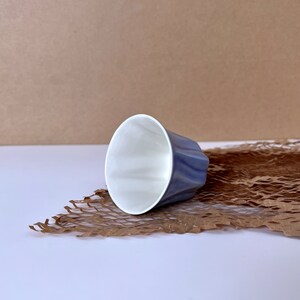 Porcelain Handmade Double Espresso Cup, Gift for Coffee Lover, Coffee ...