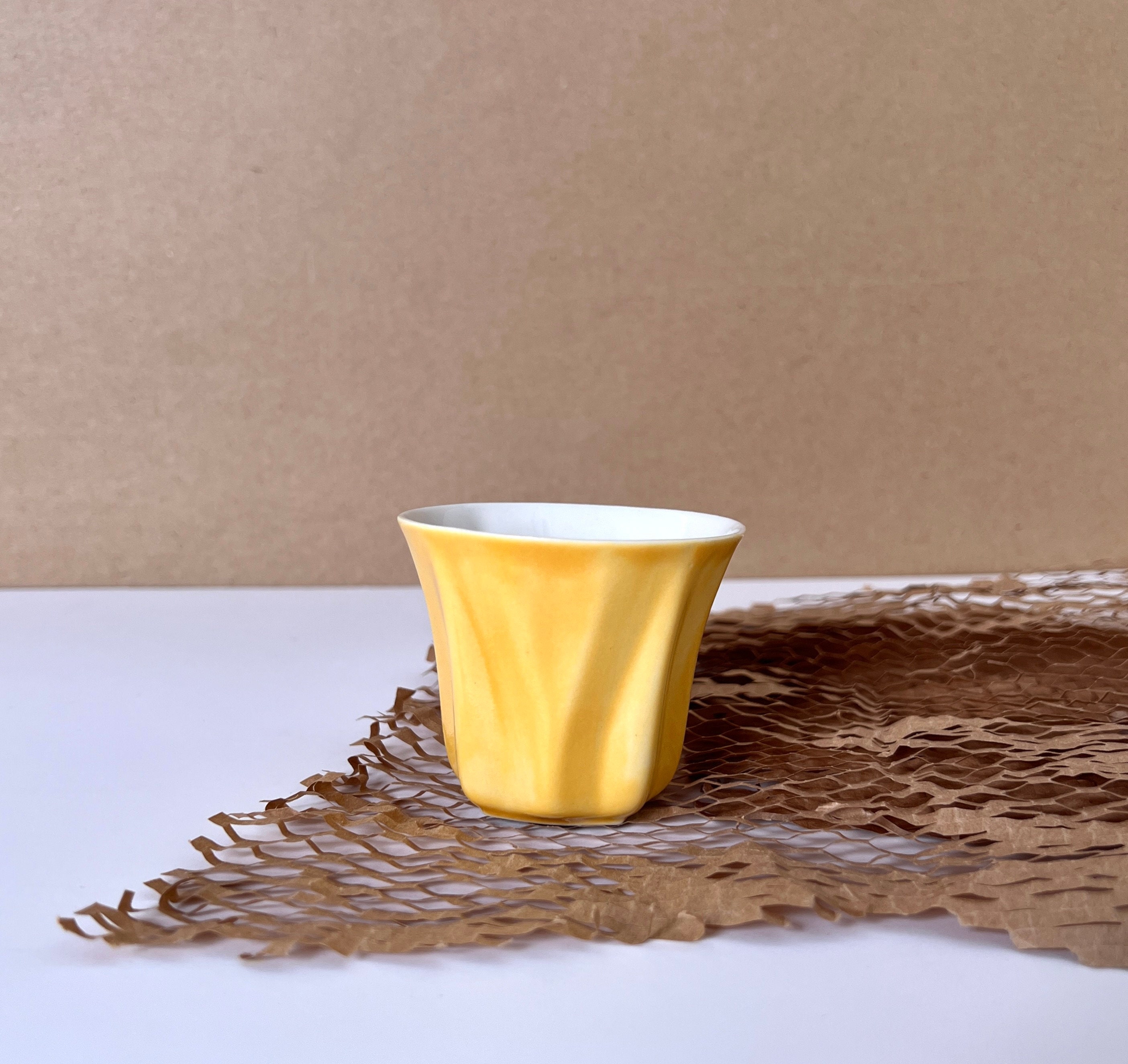 Porcelain Handmade Double Espresso Cup, Gift for Coffee Lover, Coffee ...