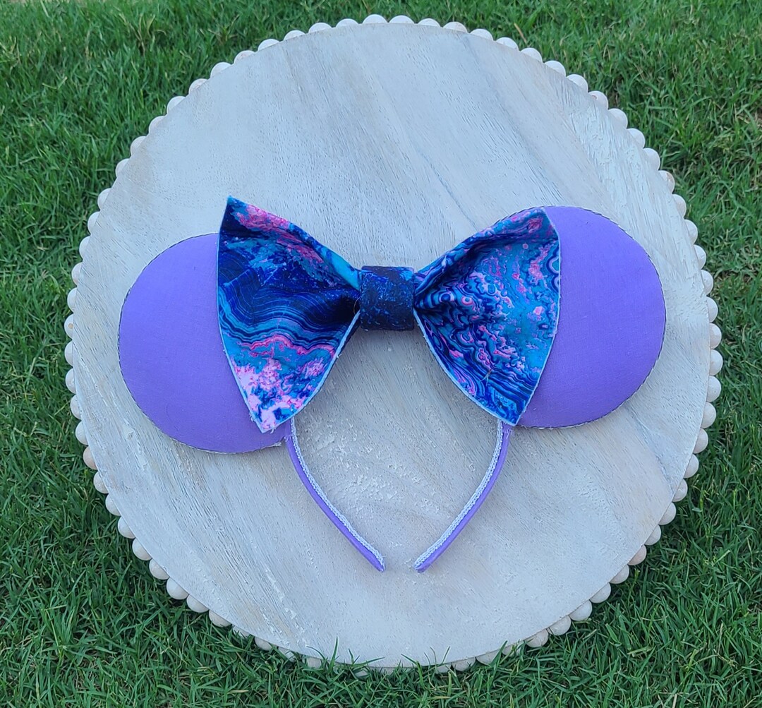 Purple Mouse Ears - Etsy