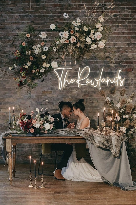 Wall Hangings Home Décor Family neon sign personalized LED neon sign ...