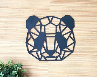 Geometric Panda - Etsy