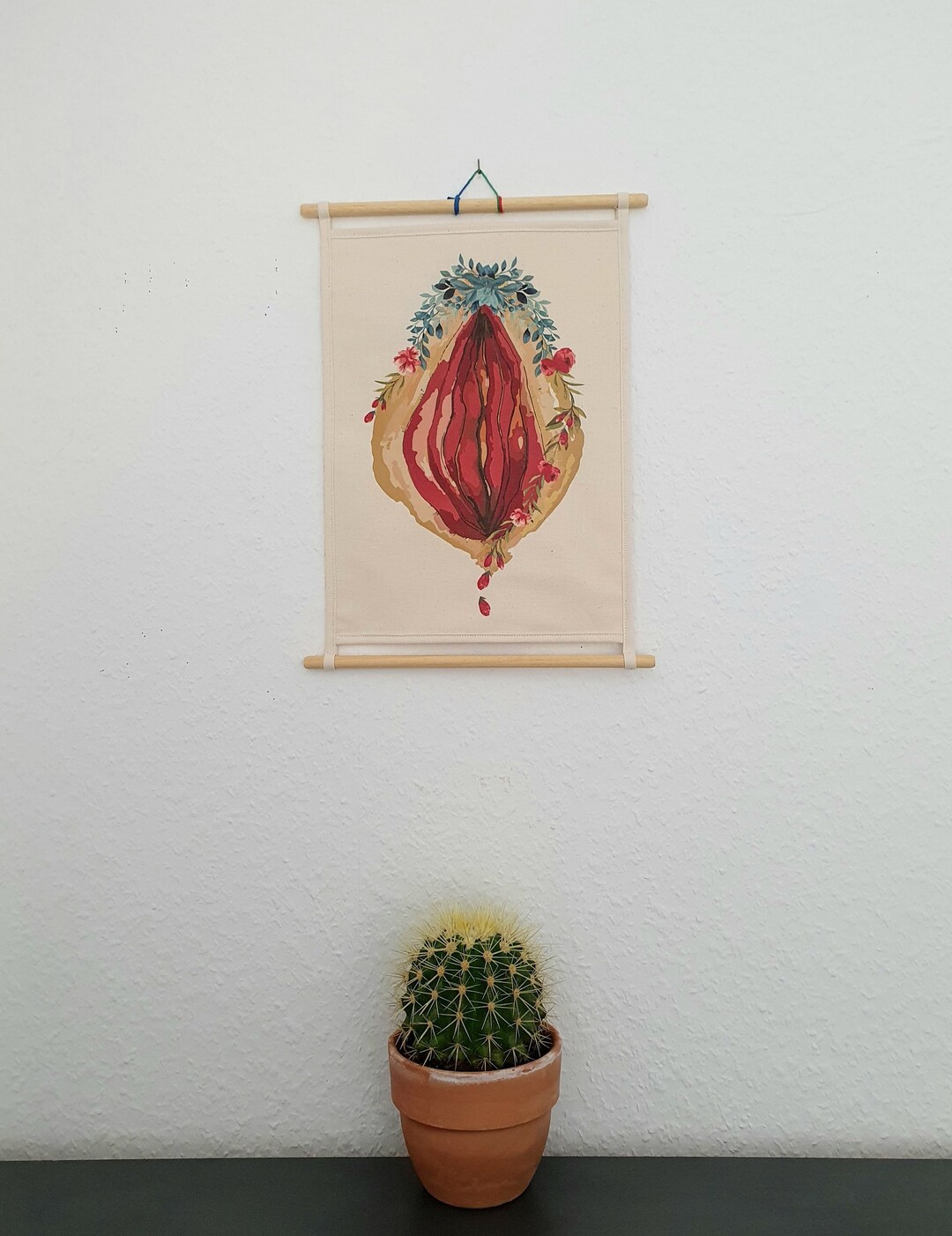Feminist Decoration Wall Art Vagina Art Femen Feminism Girl Power