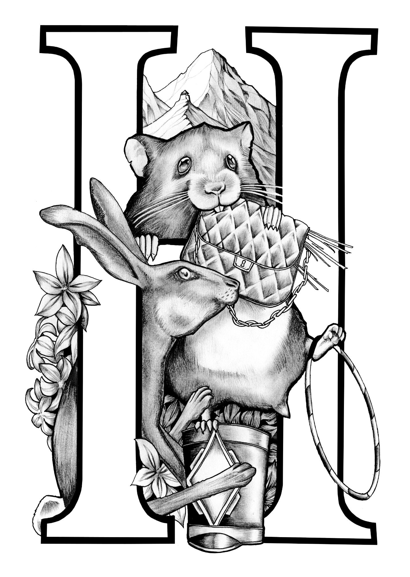 Alphabet Prints A-J - Etsy