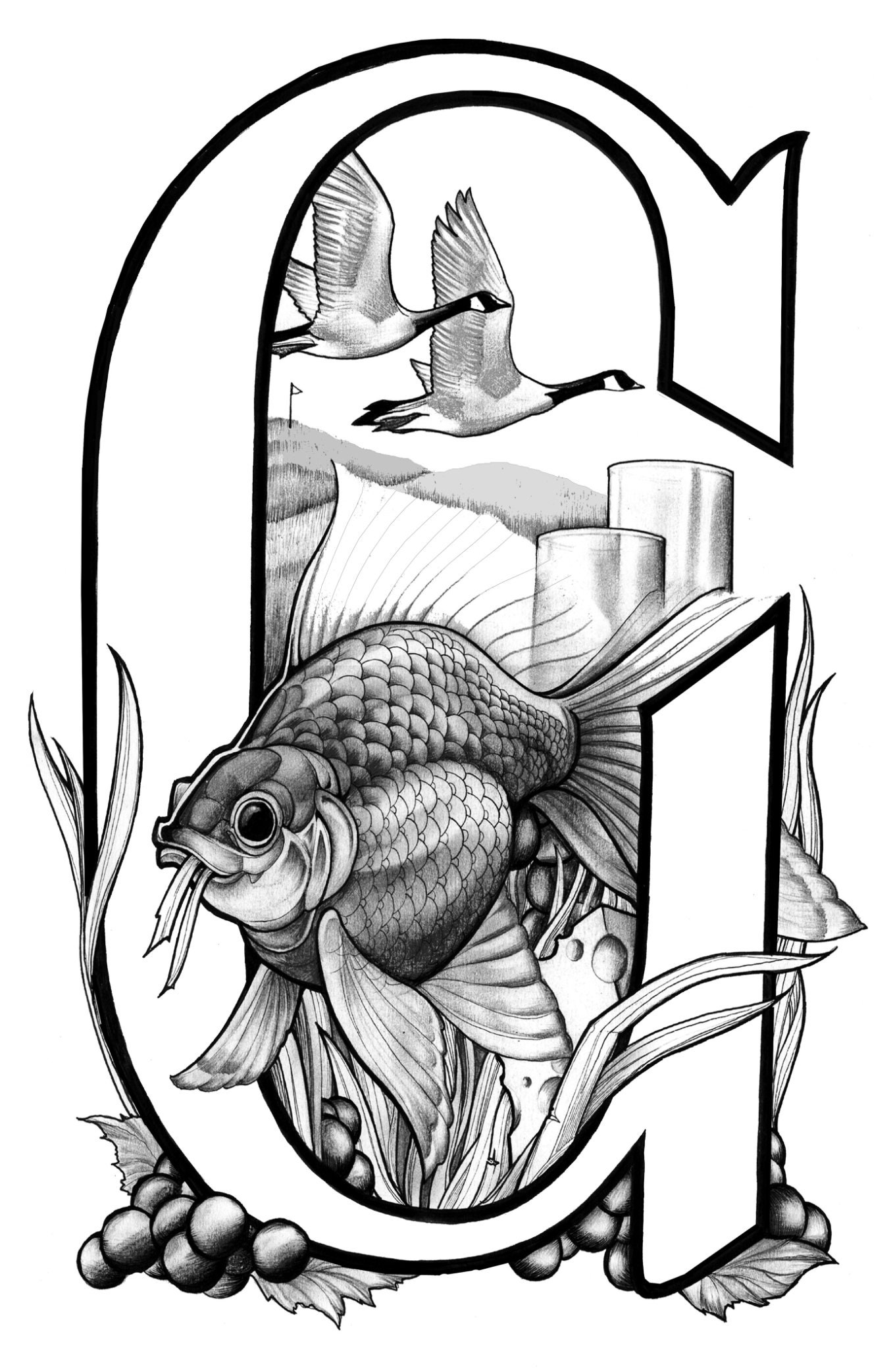 Alphabet Prints A-J - Etsy