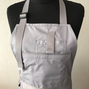 Long Working Apron With Pockets/split-leg Apron/breathable Waterproof ...