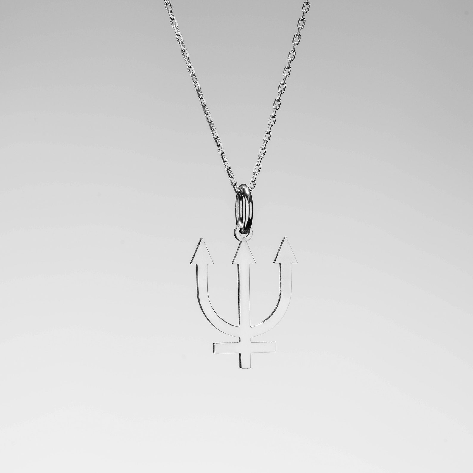 Neptune Necklace / Gold Neptune Necklace/ Planet Necklace/ | Etsy