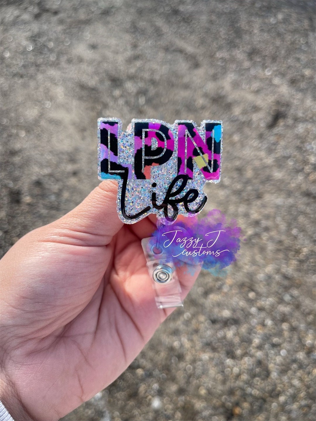 LPN Life Badge Reel, Lpn Badge Reel, Badge ID, Retractable ID, Lanyard ...