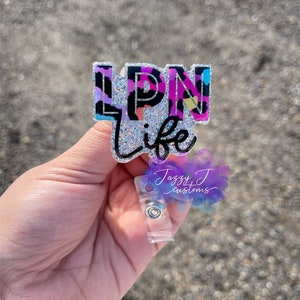 LPN Life Badge Reel, Lpn Badge Reel, Badge ID, Retractable ID, Lanyard ...