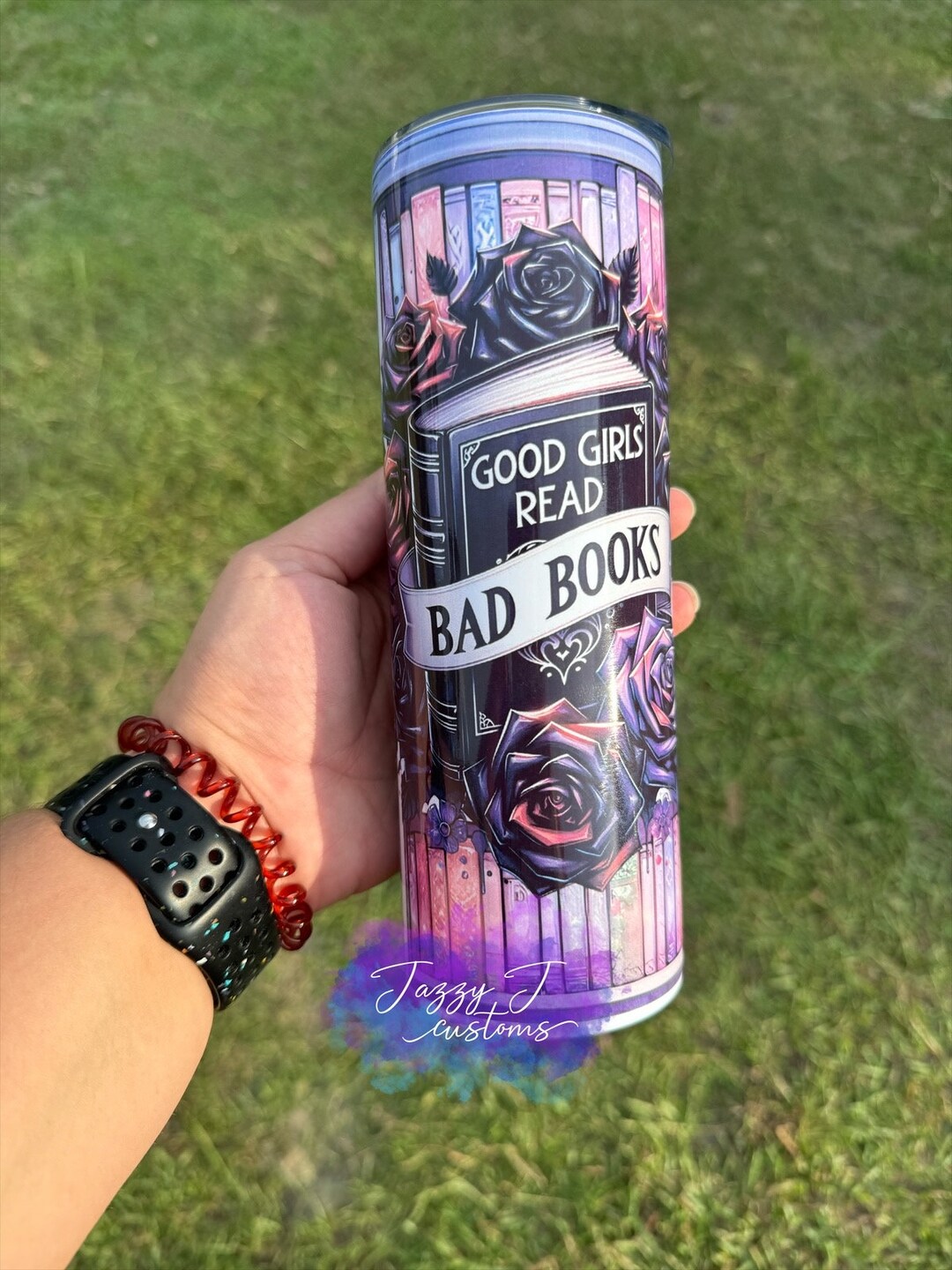 Good Girls Read Bad Books 20oz Tumbler, Book Tok Sublimation, Bookish ...