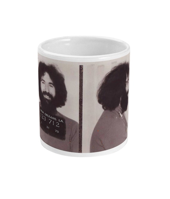 Jerry Garcia Mugshot Mug | Etsy