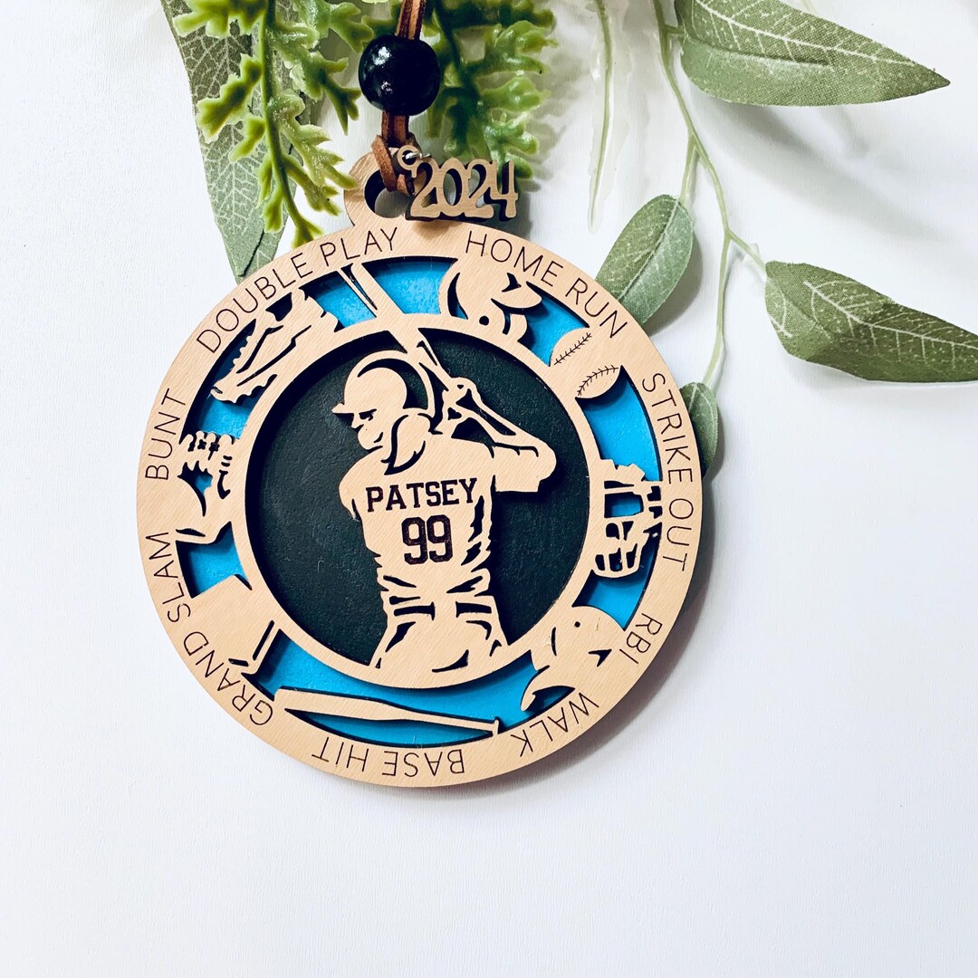 Personalized Softball Ornament Christmas, Stocking Stuffer for Softball ...