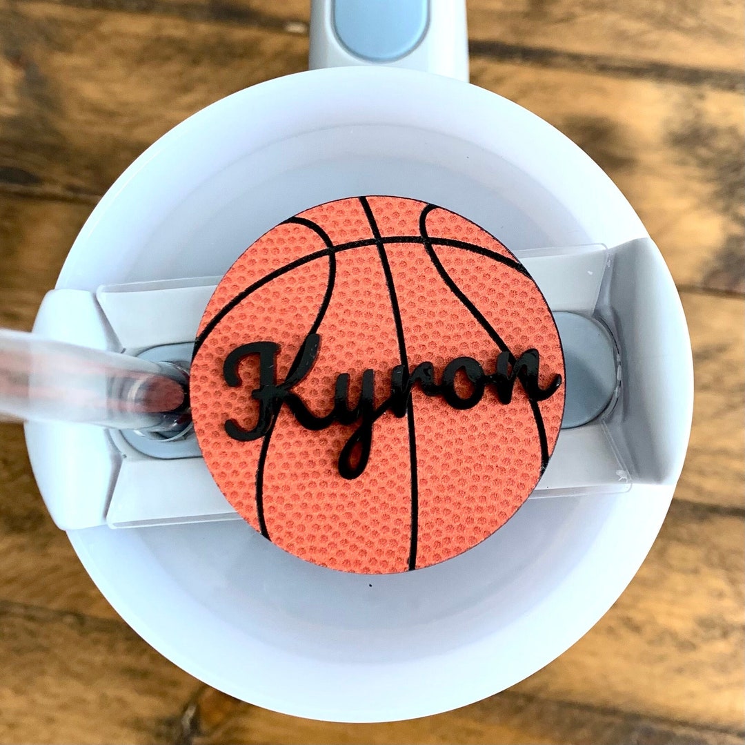 Basketball Stanley Cup Topper, Stanley Tumbler Accessories, Basketball ...