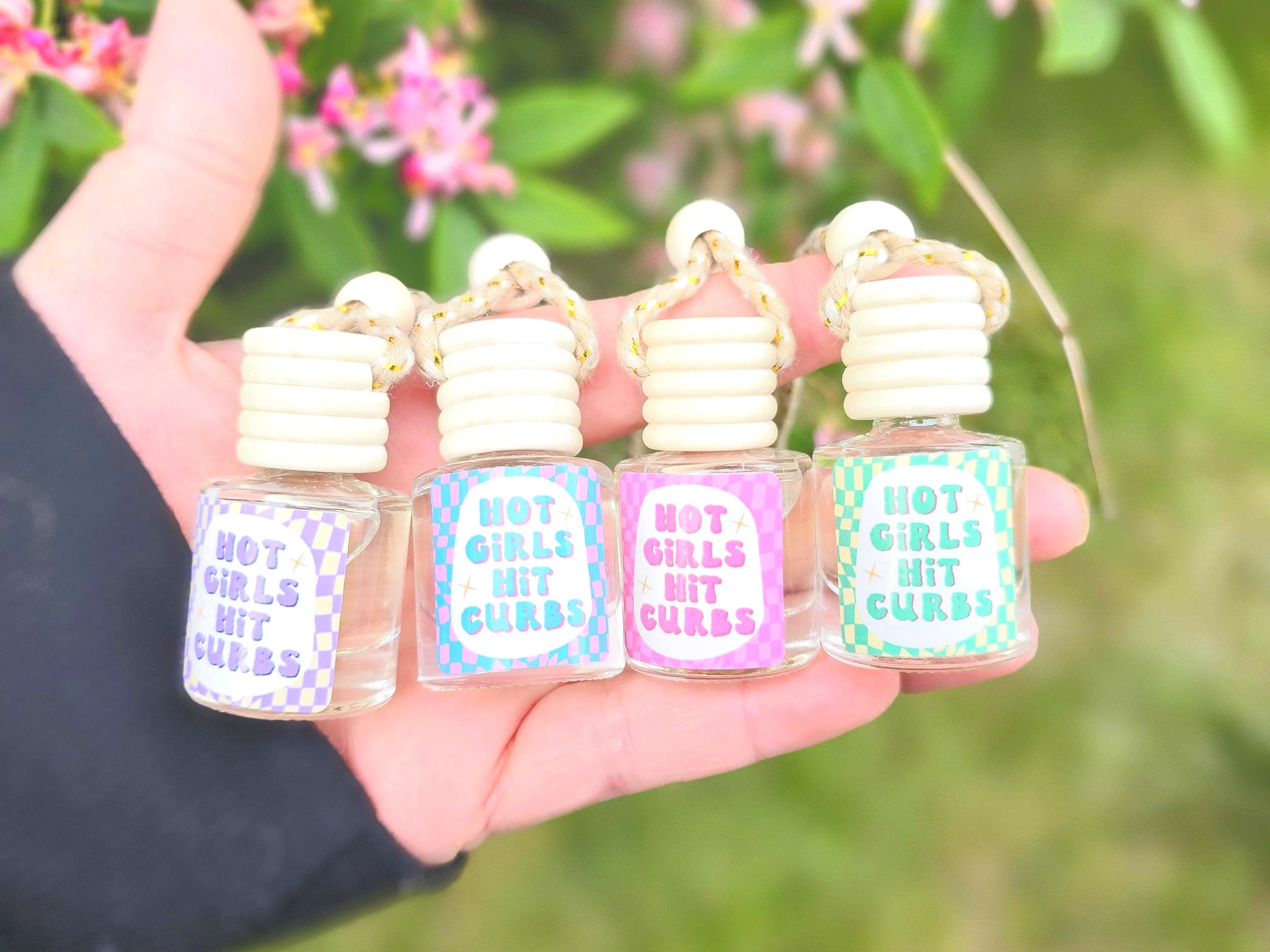 Hot Girls Hit Curbs Car Diffuser - Pink Girly Car Accessories - Cute ...