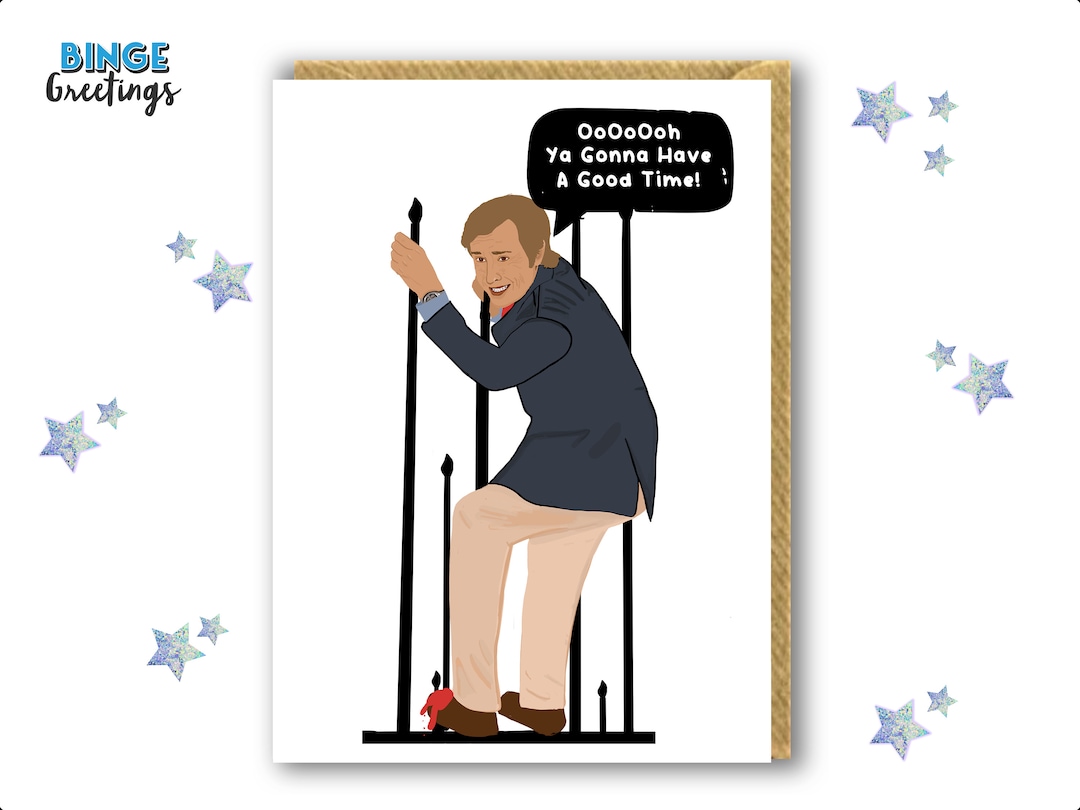 Alan Partridge Card - Ooo Ya Gonna Have a Good Time Scene - Alan ...