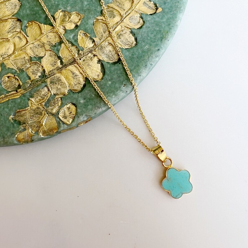 Turquoise Clover - Etsy