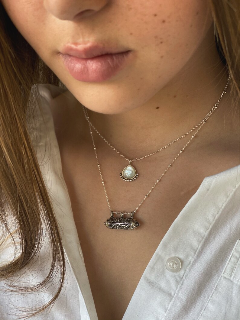 Sterling Silver Taaliyah Wishing Locket With Personal Message - Etsy