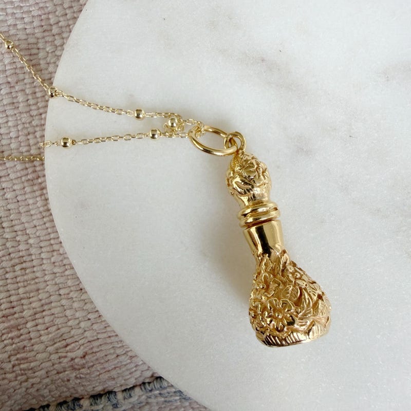 Aromatherapy Bottle Necklace - Etsy UK