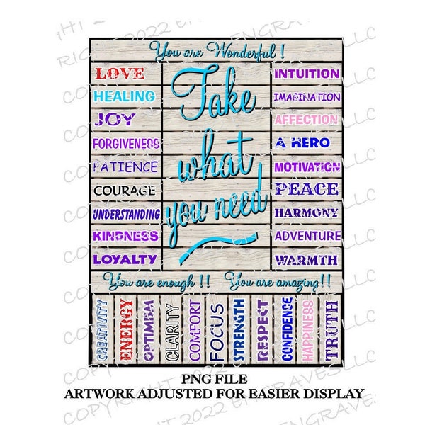 Take What You Need Sign - Etsy