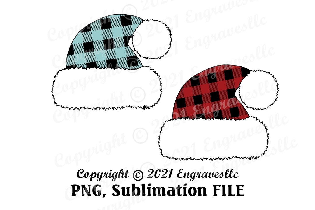 Santa Hat , Printable , Download , PNG File , Christmas Decoration ...